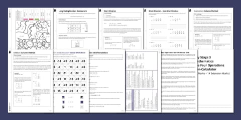 Essential Skills Maths Number Revision Pack: Fractions, Decimals and ...