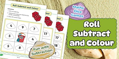 Compensation Strategy for Subtraction Activity Sheets
