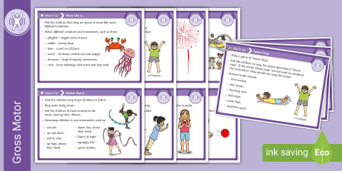 Gross Motor Skills Continuous Provision Activity: Follow-the-Leader