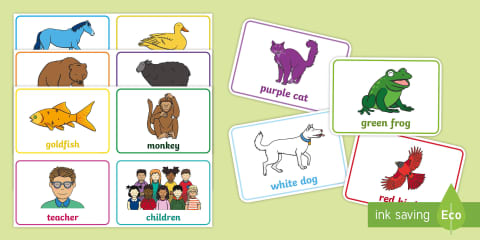 Display Posters to Support Teaching on Brown Bear, Brown Bear