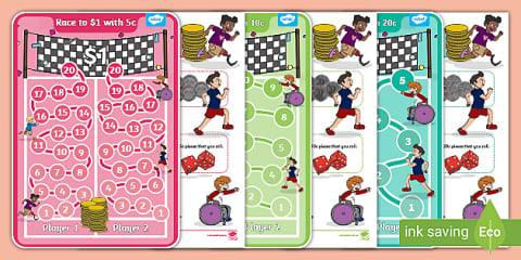 Rolling in Treasure Australian Coins Board Game