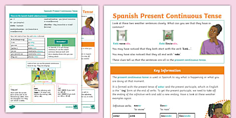 Spanish Grammar: Ser and Estar Worksheet