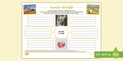 Georgia O'Keeffe Biography Template