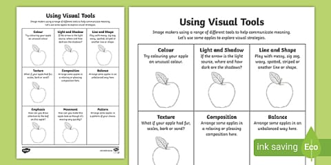 Visual Elements in Literature Pack