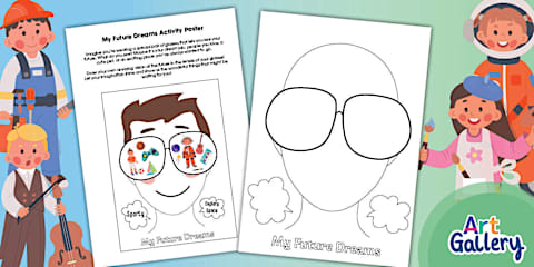 My Future Looks So Bright Craft Activity