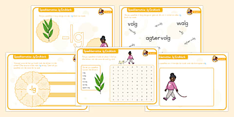 Graad 2 Klanke Gedifferensieerde Werkkaart -lg
