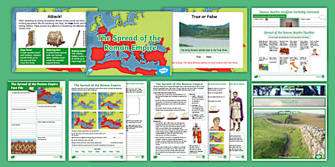 Ancient Roman Empire Map Activity