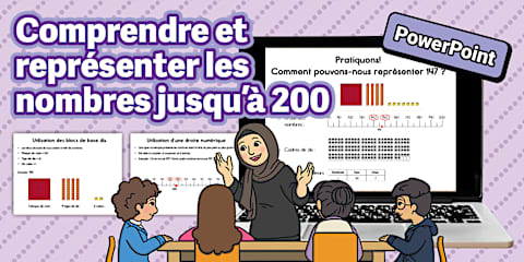 Worksheet 1: Representing Numbers with Base Ten Blocks French