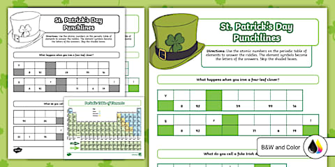 Saint Patrick's Day Worksheet | St. Patrick | Twinkl USA