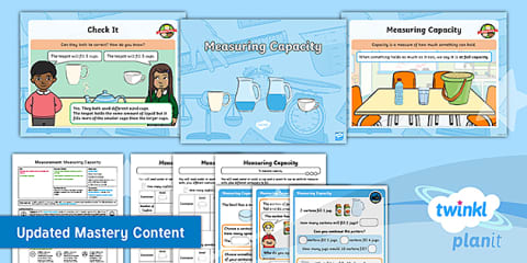 Measure Capacity | KS1 Maths Concept Video