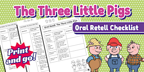 The Three Little Pigs Text Based Unit My Favourite Part Activity Sheet
