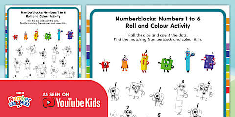 Numberblocks: Cut-Outs