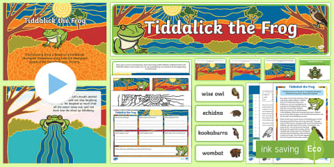 Tiddalik the Frog Activity Pack-Australia