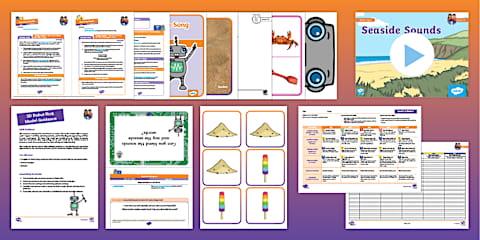 Twinkl Phonics Level 1-2 Week 3 Day 5 Pack