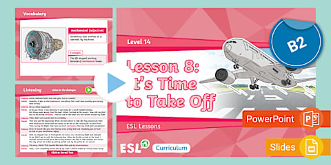 ESL Curriculum Level 14 Lesson 3