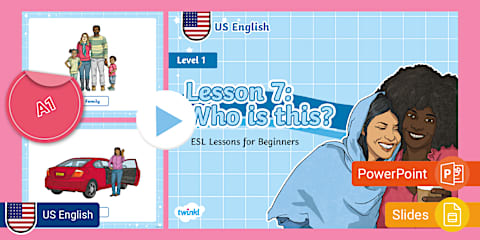 ESL Curriculum (US-English Version) Level 1, Lesson 6