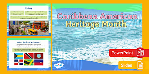 The Caribbean Islands Map Coloring Sheet