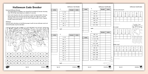 Halloween Word Search