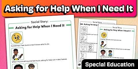Making Good Choices at School Social Story Resource Pack for Special ...