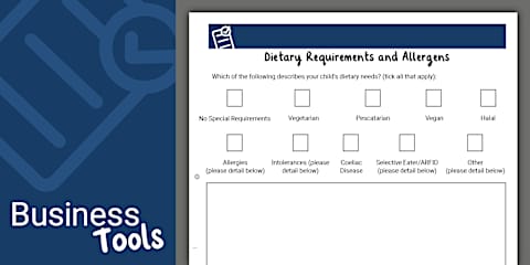 Pre-Existing Injury Log for Early Years Settings
