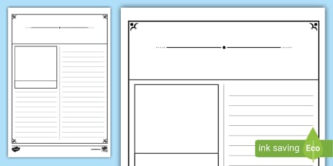 Editable Magazine Template