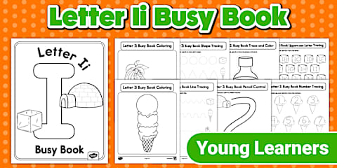 Letter Hh Busy Book
