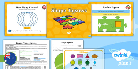 Foundation Space: 2D Shapes Home Learning Tasks