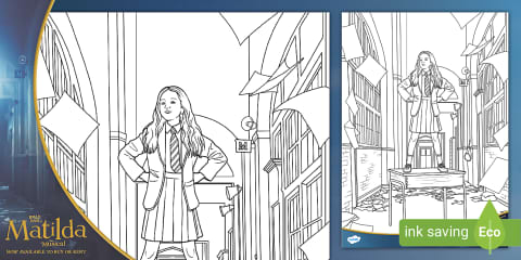Matilda Display Banner | Roald Dahl’s Matilda The Musical