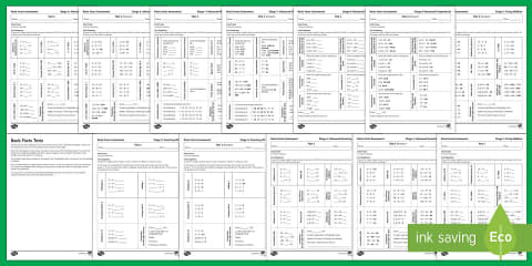 Basic Facts Speed Test