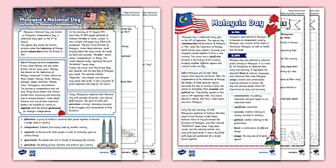 Malaysia Day: Jalur Gemilang Fact Sheet