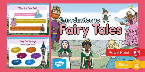 Who Am I? Fairy Tale Characters Guessing Game for K-2nd Grade