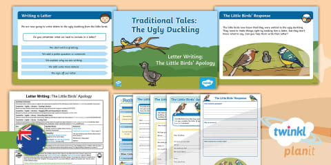 Foundation Writing Traditional Tales: The Ugly Duckling Storytelling ...