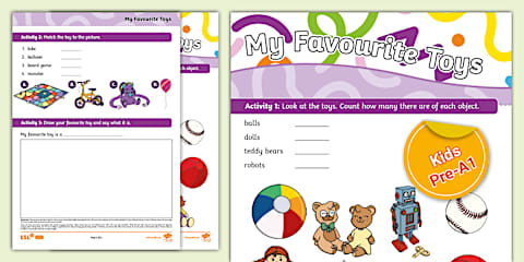 Toy Review Worksheet