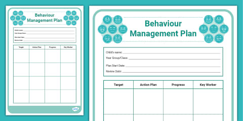 Behaviour Management Plan Template | Primary Resources