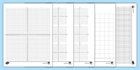 Printable Maths Grids and Paper Pack