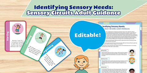 Identifying Sensory Needs: Proprioception Alerting and Calming Activities