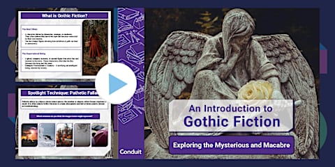 Gothic Writing Stimulus Pictures