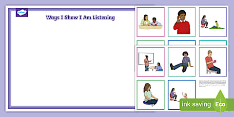 Whole Body Listening Interactive Labeling Activity