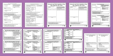 Algebra: Solving Inequalities Word Problems for 6th-7th Grade