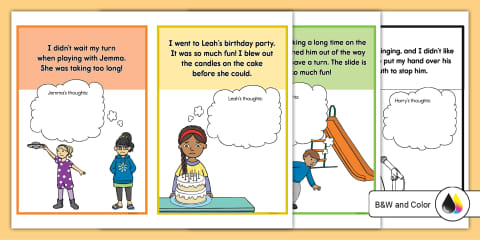 Other’s Feelings & Perspective Taking PDF Worksheets & Twinkl