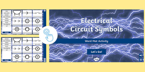Electrical Circuit Labelling Activity