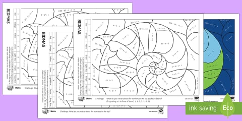 BODMAS Worded Problem Challenge Cards