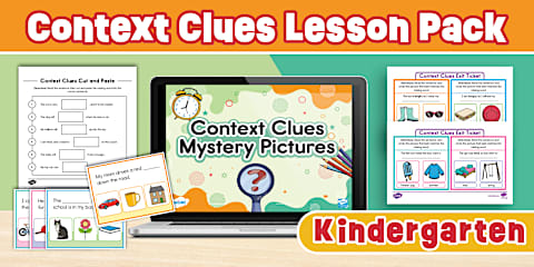 ESL Using Context Clues PPT [Kids, A2]