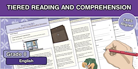Grade 8 English Home Language Term 1 Comprehension Test (CAPS Aligned)
