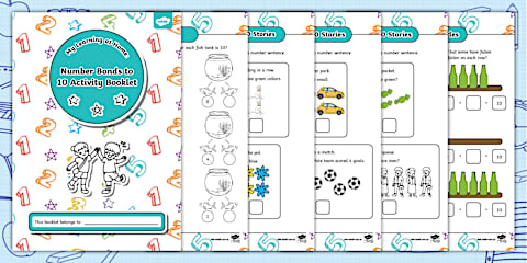 Friends to 10 Rainbow Worksheet
