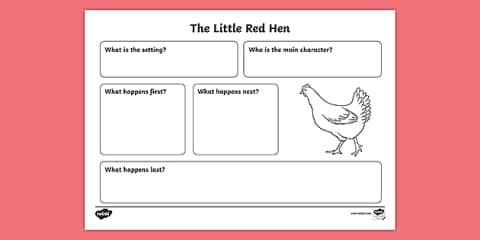 Little Red Hen Resource Pack (Compatible with Bee-Bot) - little red hen ...
