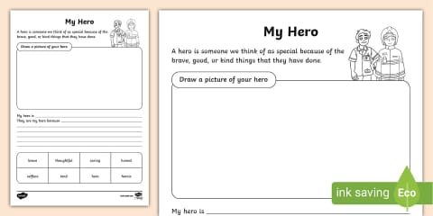 What is a Hero? My Hero Writing Prompt