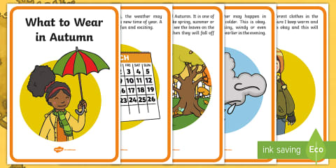 Signs of Autumn - Senses Scavenger Hunt