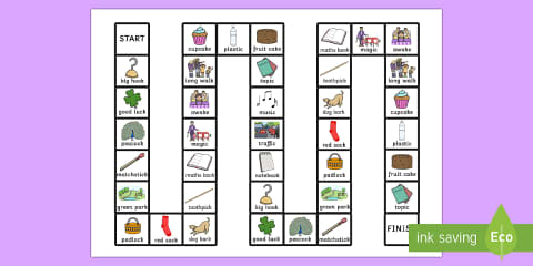 Medial /k/ Sound Four in a Row