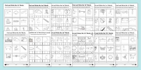 Long Vowel Sounds Phonics Pack